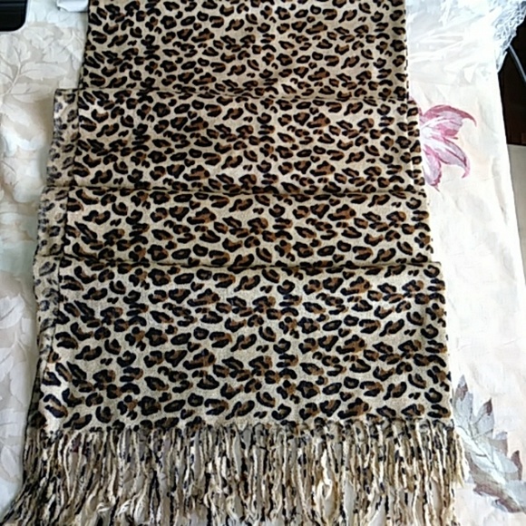 Accessories | Leopard Print Shawl | Poshmark
